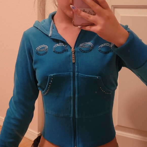 bebe | Tops | Vintage Bebe Hoodie | Poshmark